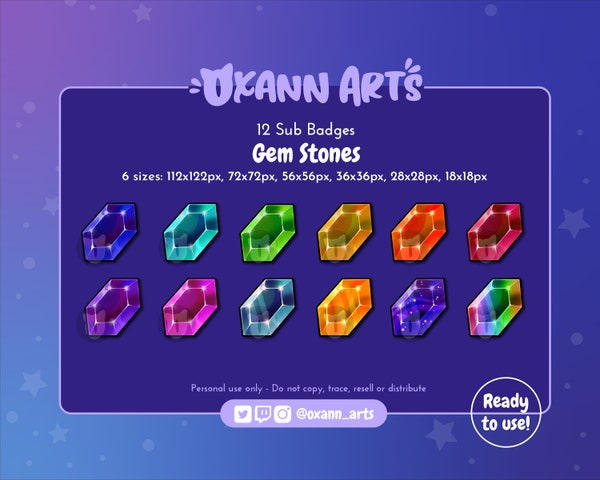 Twitch Moon Sub Badges / Bit Badges / Streamer Graphics / Discord ...