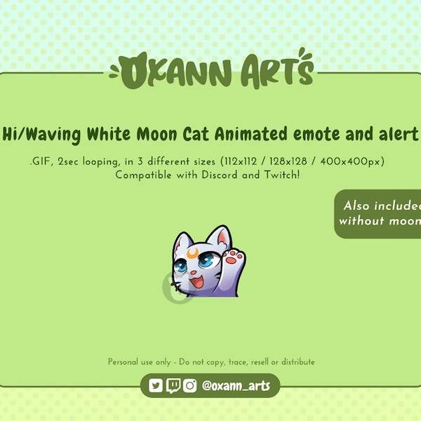 Hi Animated Emote - Etsy