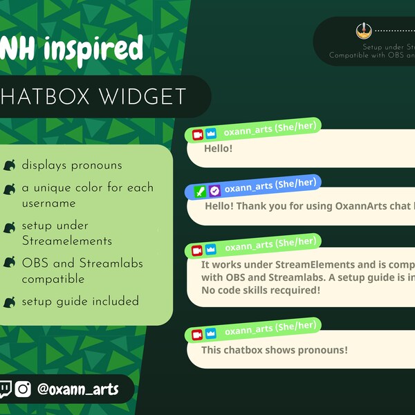 Twitch Chat Box - Etsy