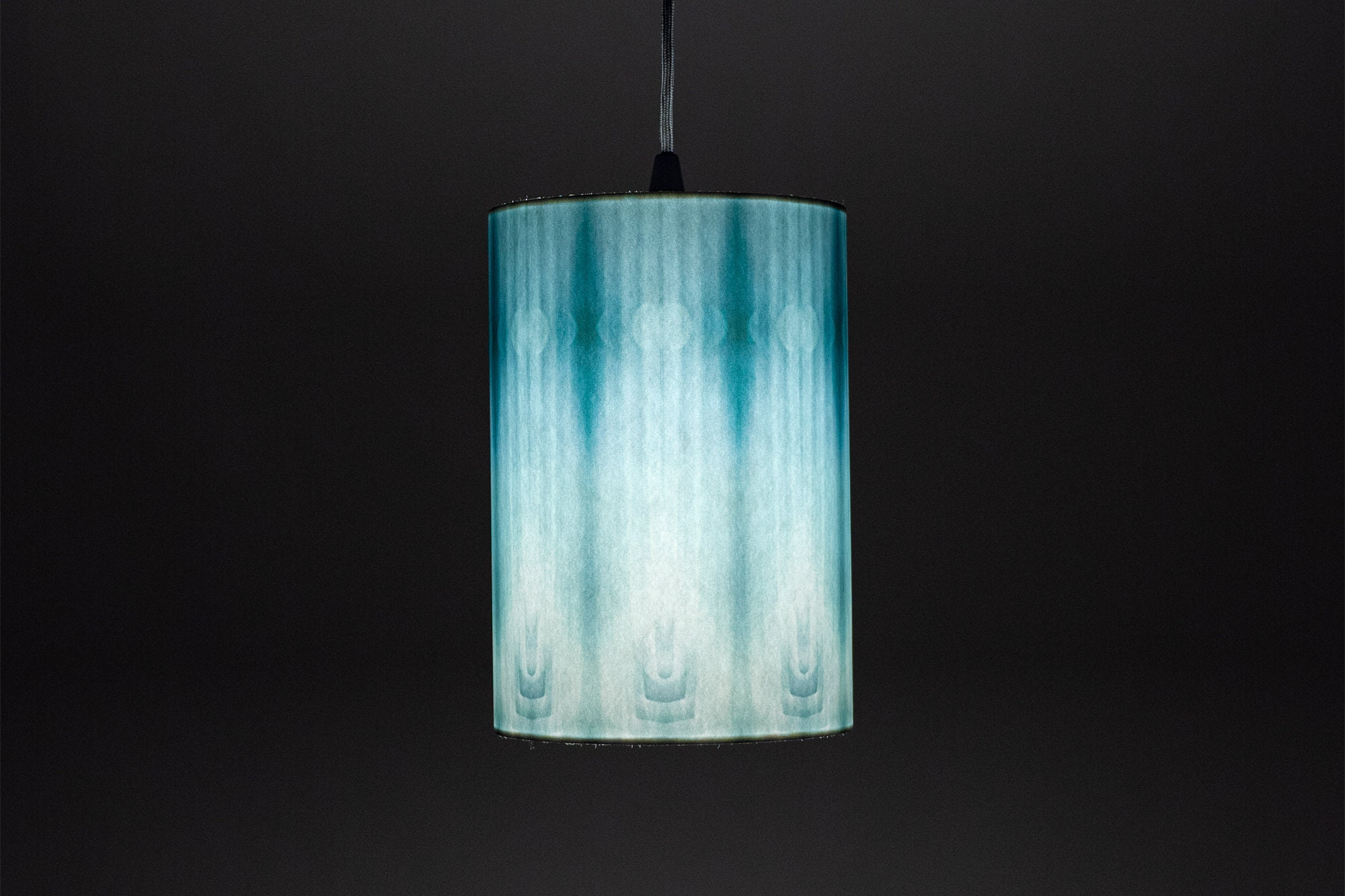 Hanging light Digital print Abstract pendant light Eco | Etsy