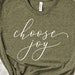Choose Joy Handwritten SVG - Inspirational Svg - Choose Joy Script Svg ...