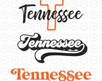 Tennessee Word Art | Etsy