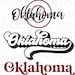Oklahoma SVG Files Oklahoma Word Art States Svg Oklahoma - Etsy
