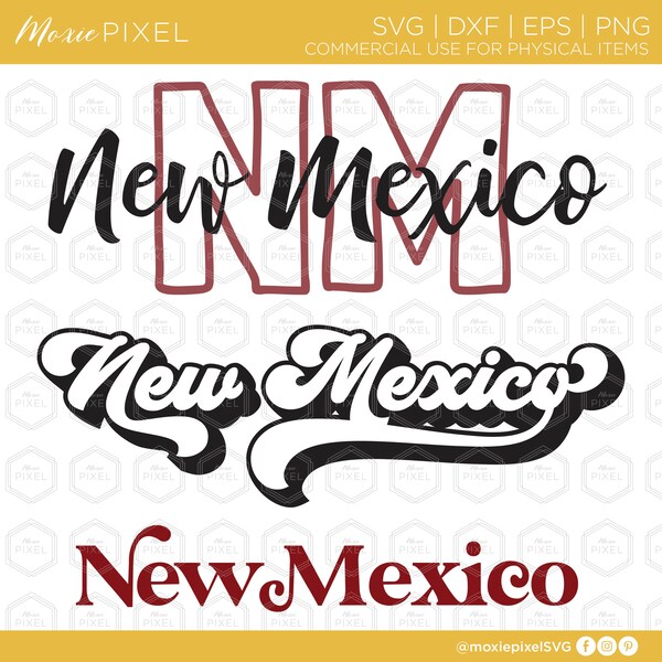 New Mexico Svg Files - Etsy