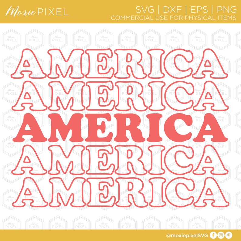 America Word Art Svg Patriotic Svg America Clip Art - Etsy