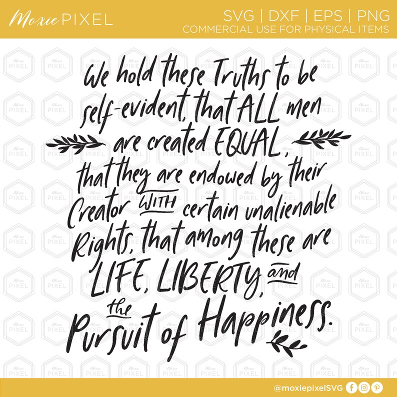 Constitution Word Art SVG: Patriotic USA Clip Art Cut Files - Etsy