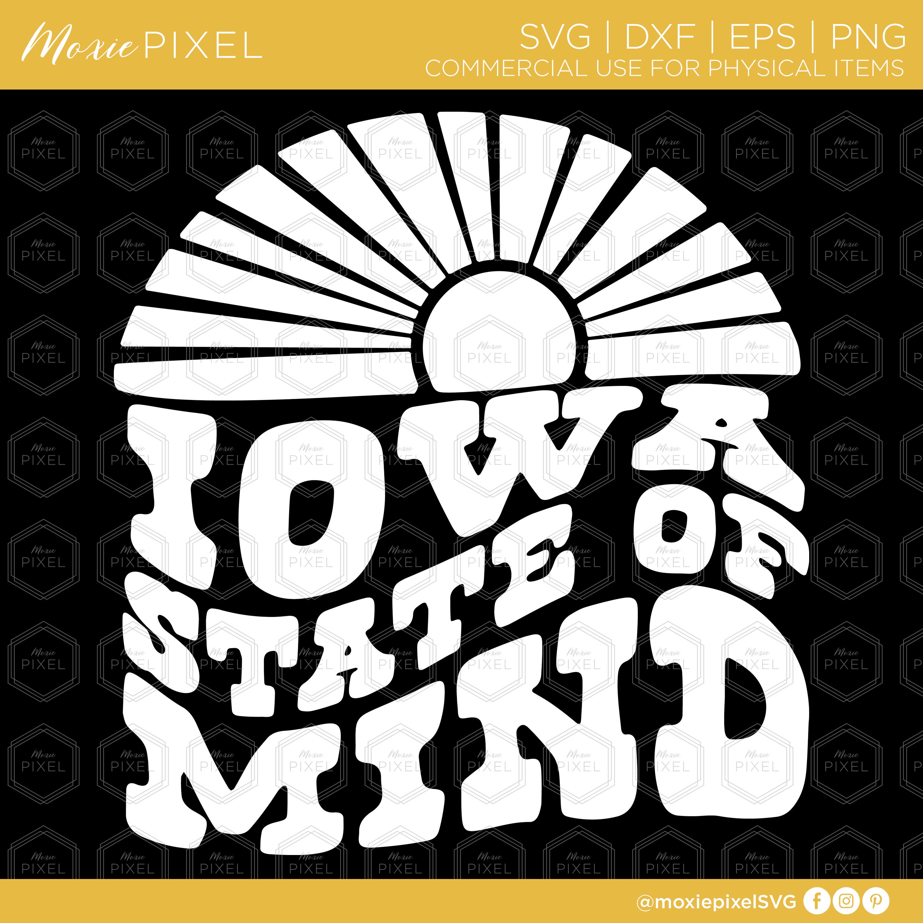Iowa State of Mind SVG Files Iowa Word Art States Svg Iowa Cut Files ...