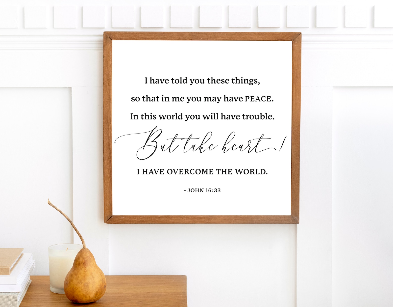 Take Heart Scripture SVG Inspirational Svg Scripture Svg John 16:33 ...