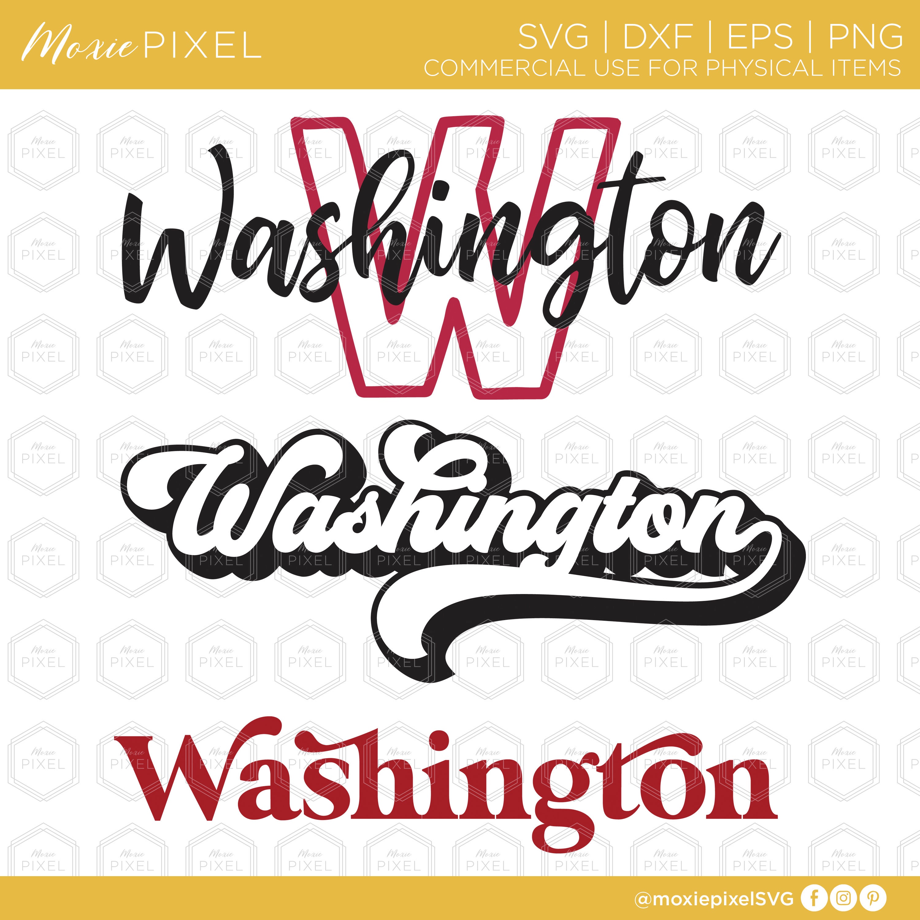 Washington SVG Files Washington Word Art States Svg - Etsy