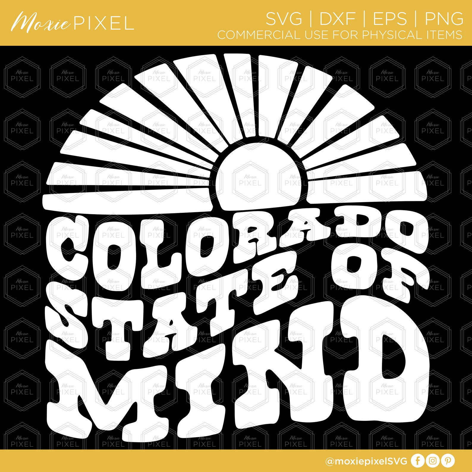 Colorado State of Mind SVG Files Colorado Word Art States Svg Colorado ...