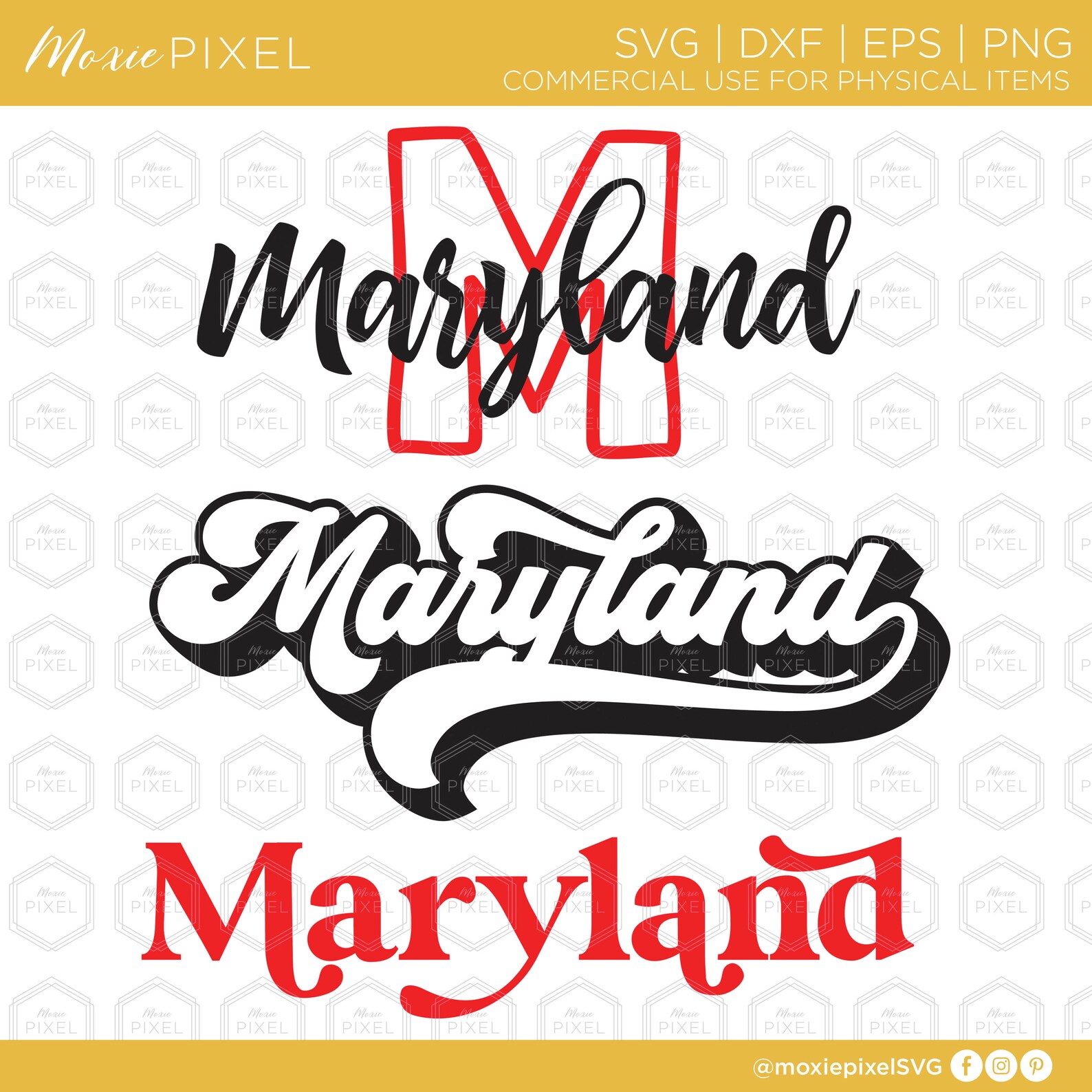 Maryland SVG Files Maryland Word Art States Svg Maryland Cut Files for ...