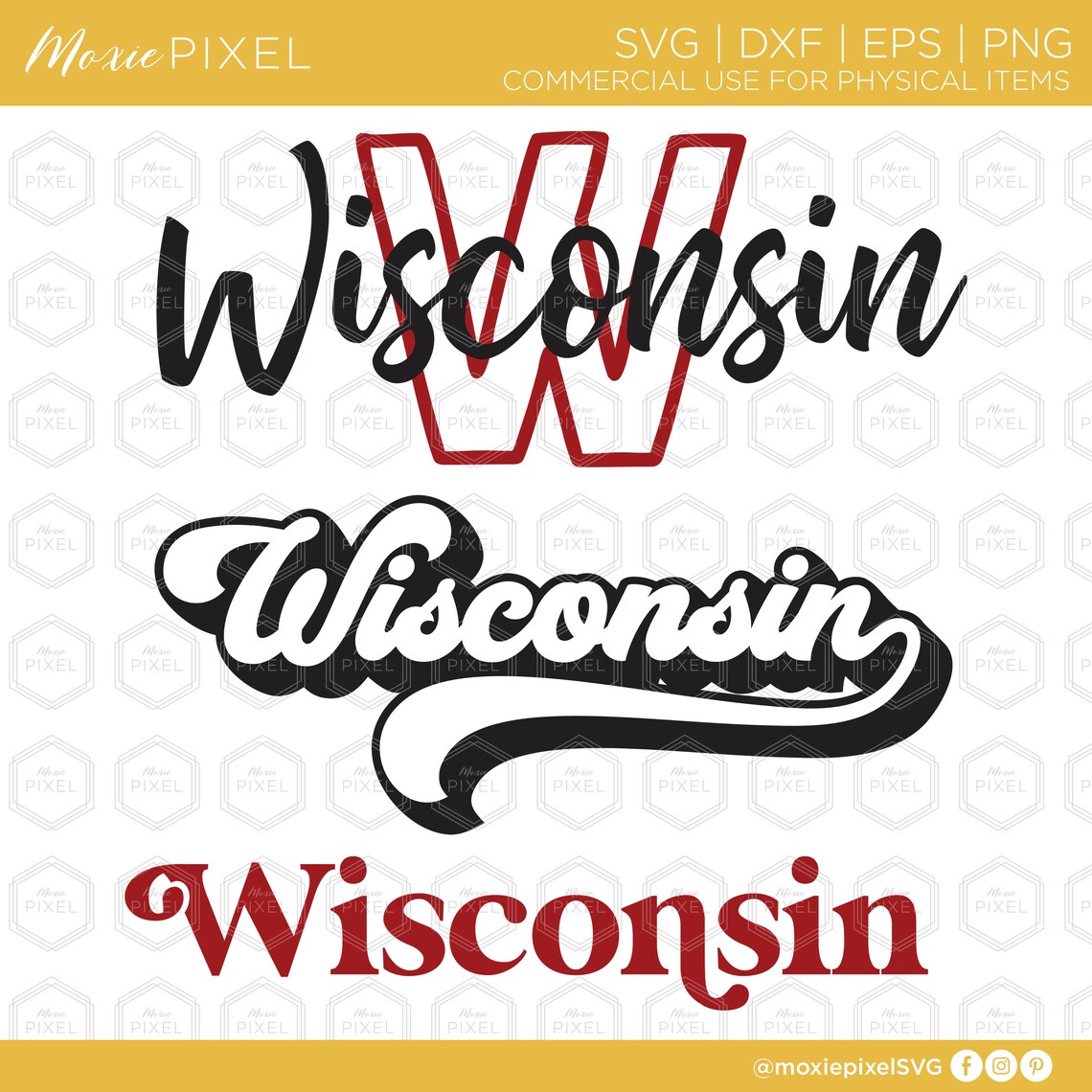 Wisconsin SVG Files Wisconsin Word Art States Svg - Etsy