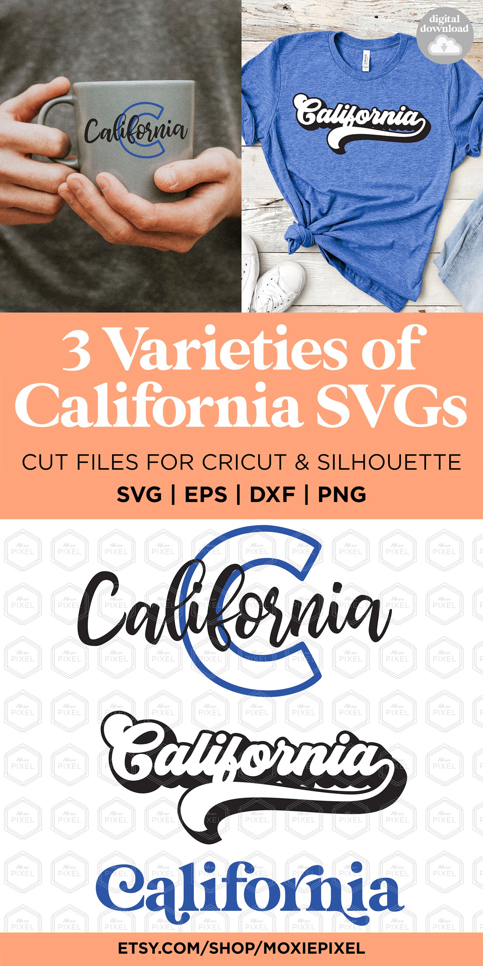 California SVG Files California Word Art States Svg - Etsy