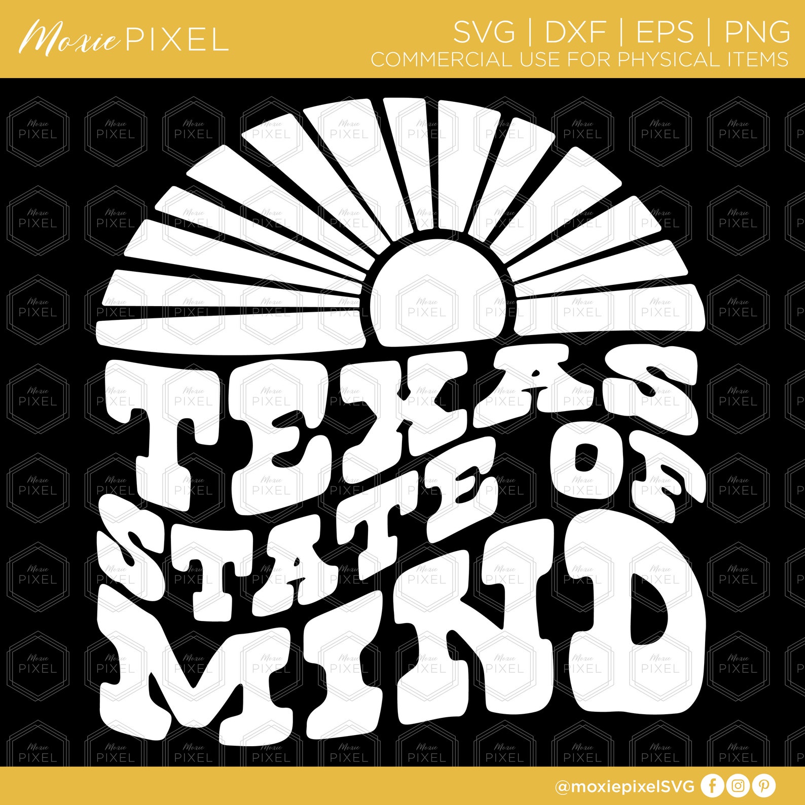 Texas State of Mind SVG Files Texas Word Art States Svg Texas Cut Files ...
