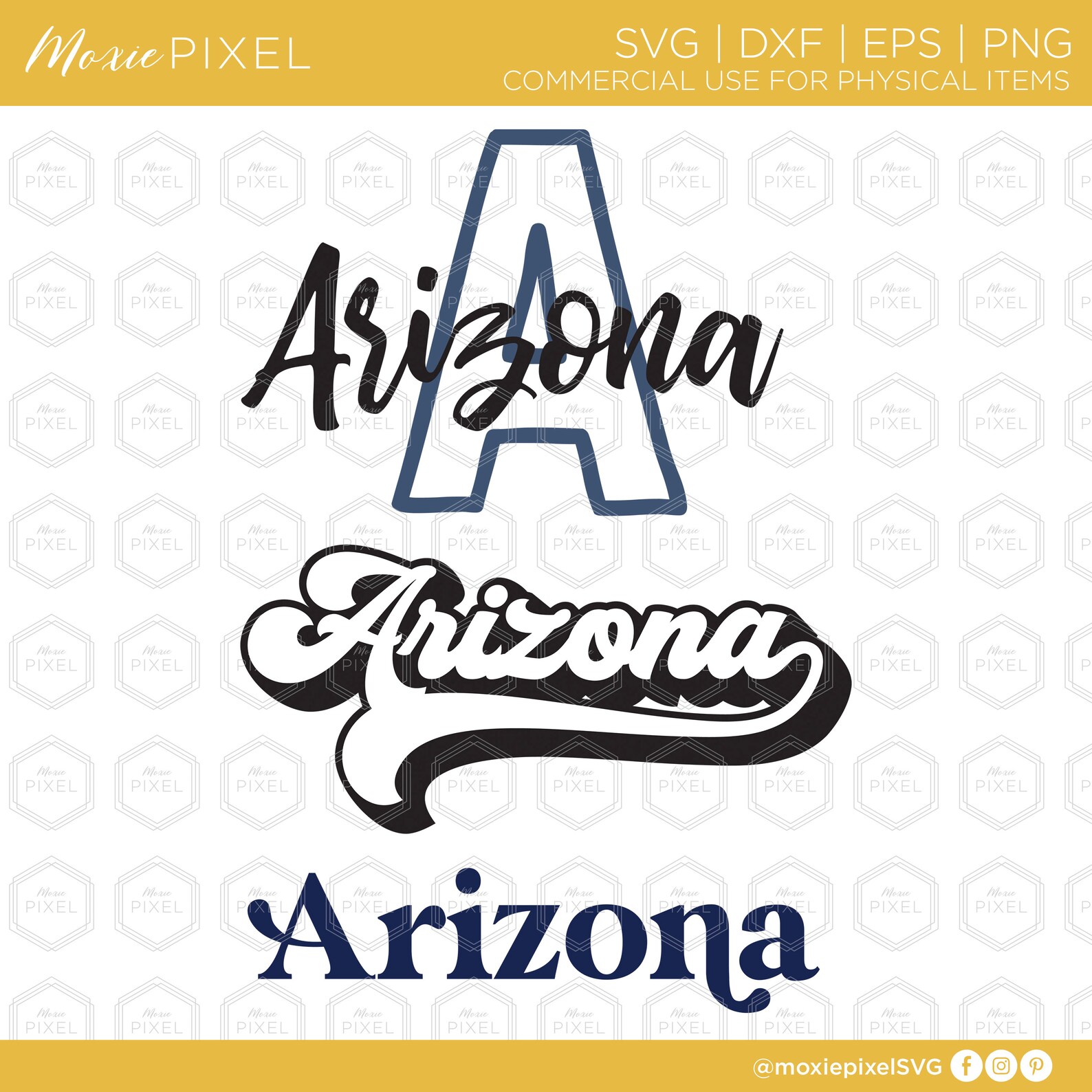 Arizona SVG Files Arizona Word Art States Svg Arizona - Etsy