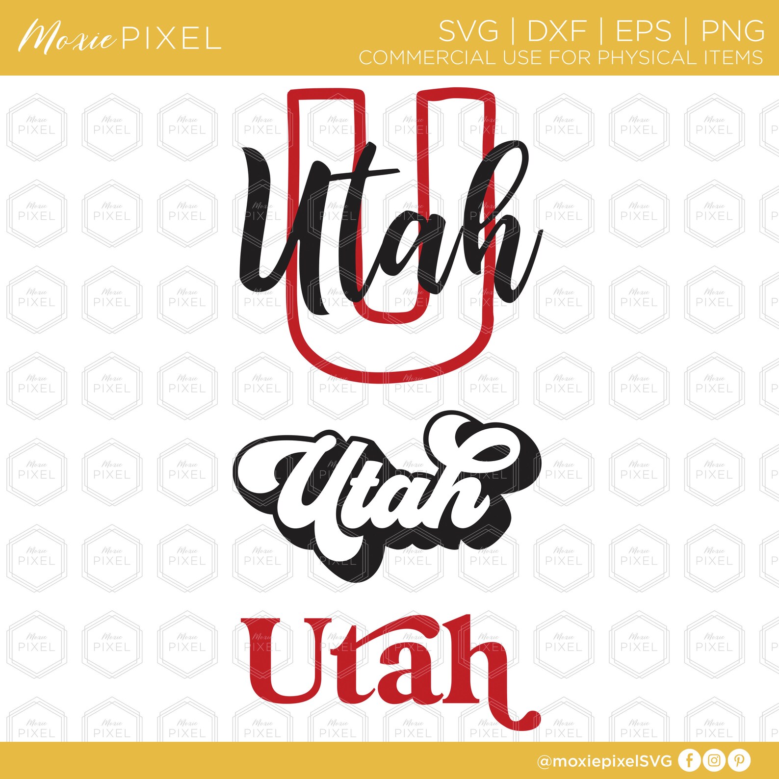 Utah SVG Files Utah Word Art States Svg Utah Cut Files for Cricut Utah ...
