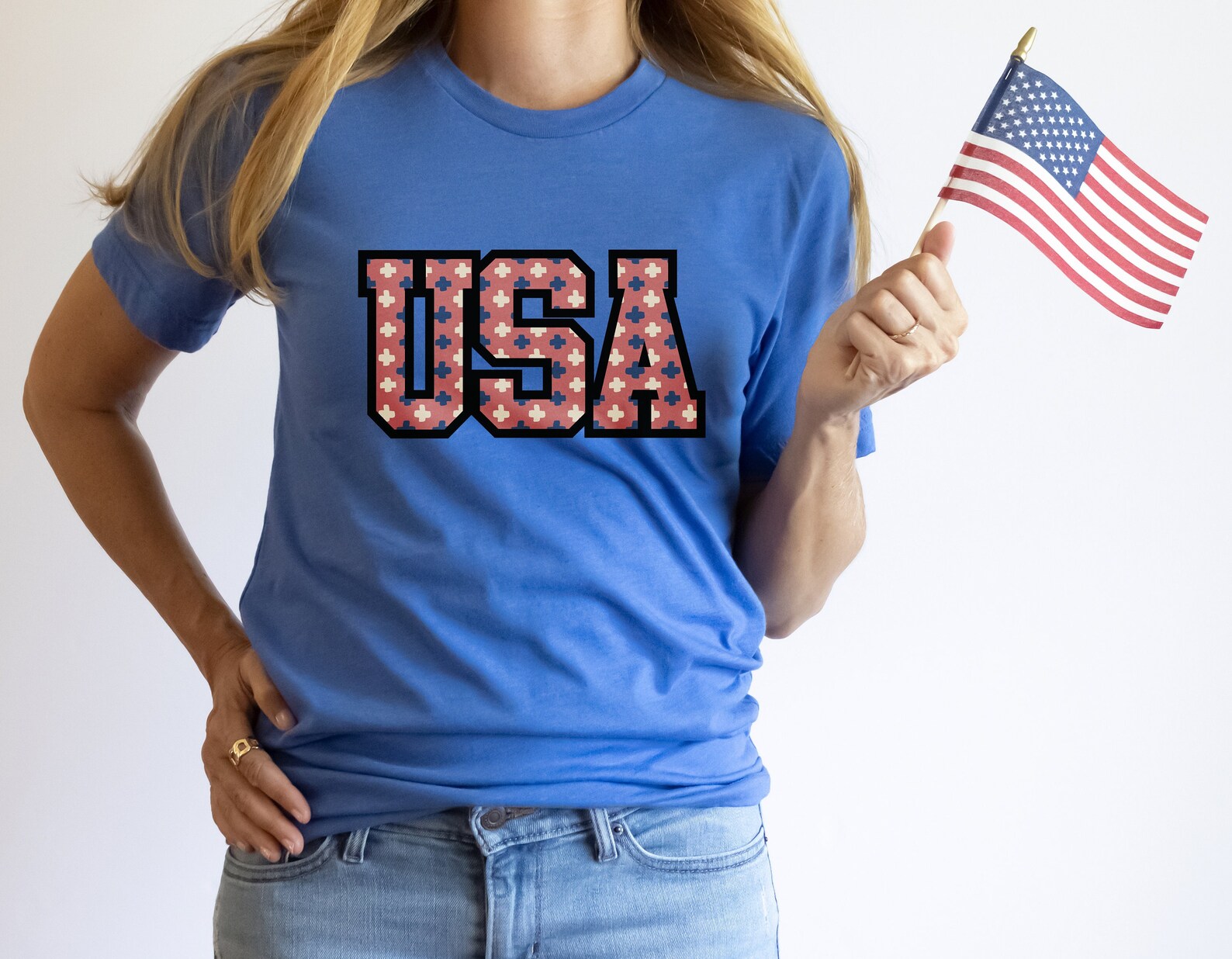 USA Word Art Svg Patriotic Svg USA Clip Art Patriotic - Etsy