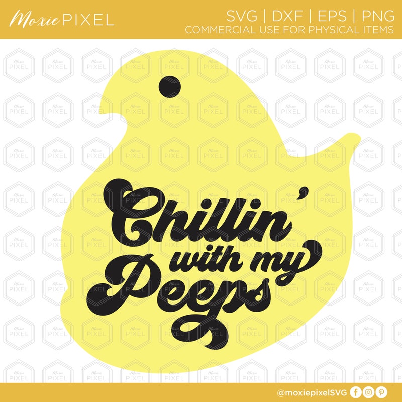 Peeps Svg - Etsy