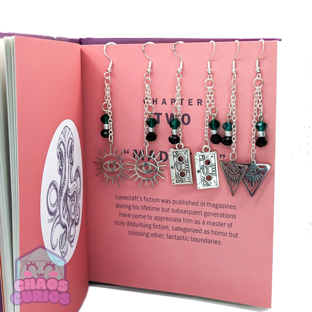 The Magnus Archives Earrings, TMA Jewellery, the Magnus Archives, the ...