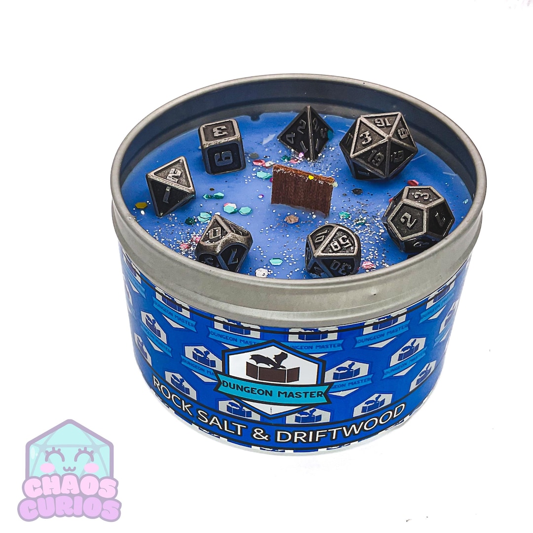 Dungeon Master, Dnd Character Candle, Dnd Dice Candle, Wooden Wick ...