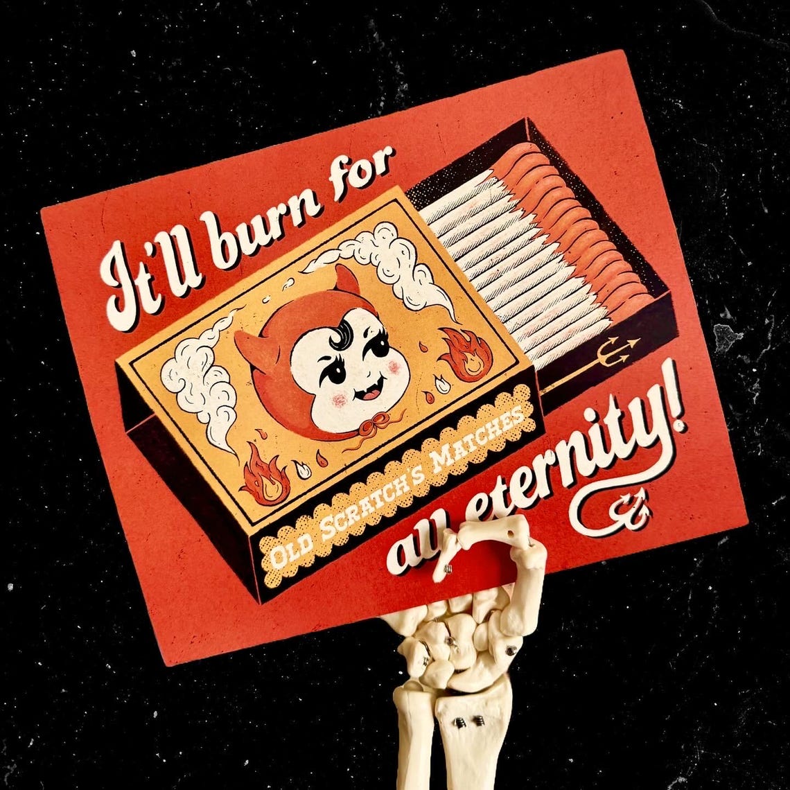 Old Scratch’s Matches - Etsy