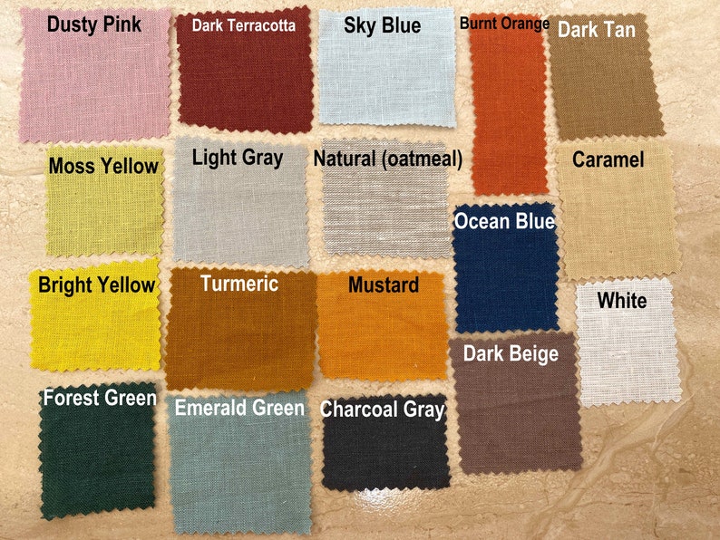 Linen Sheet Set in Burnt Orange Linen Bedding Set in Rust - Etsy