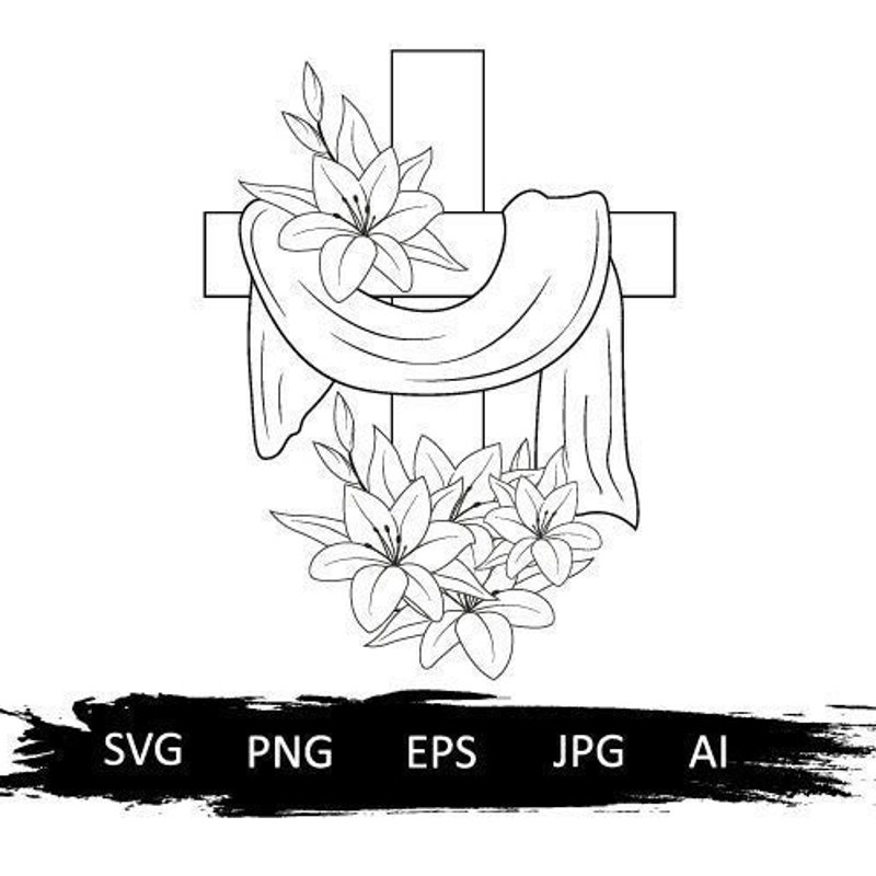 Cross With Shroud - Etsy