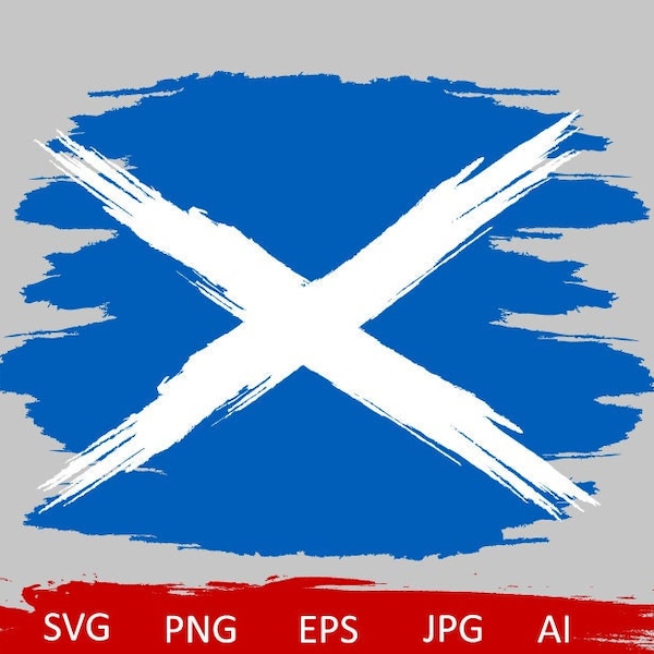 Scottish Flag - Etsy