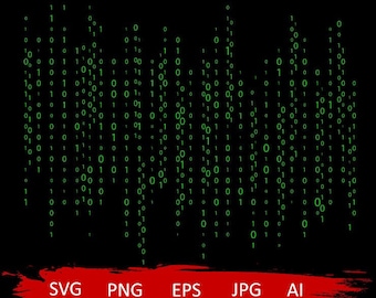 Matrix Pattern Svg - Etsy