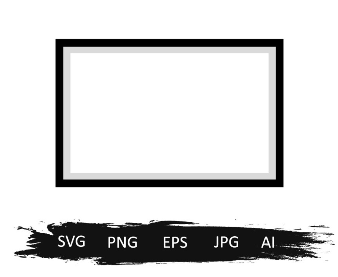 Frame Svgborder Svg Picture Frame Svg Photo Frame Svg | Etsy
