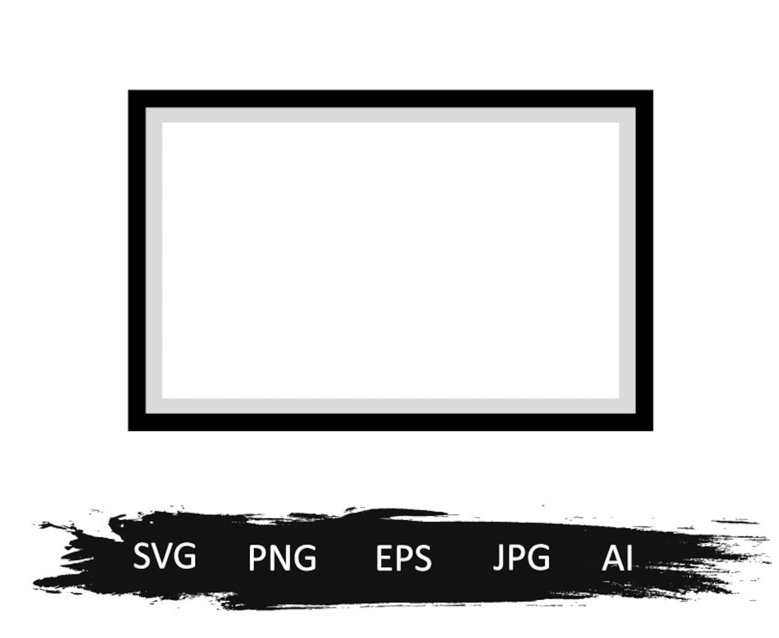 Frame Svgborder Svg Picture Frame Svg Photo Frame Svg | Etsy