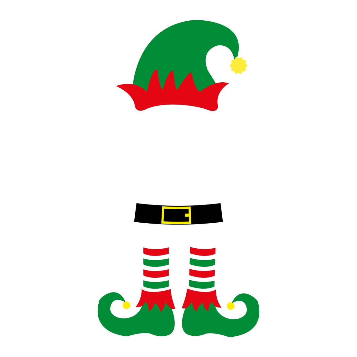 Christmas Elfs Svg, Elf Svg, Elf Boy Svg, Elf Girl Svg, Elf Monogram ...