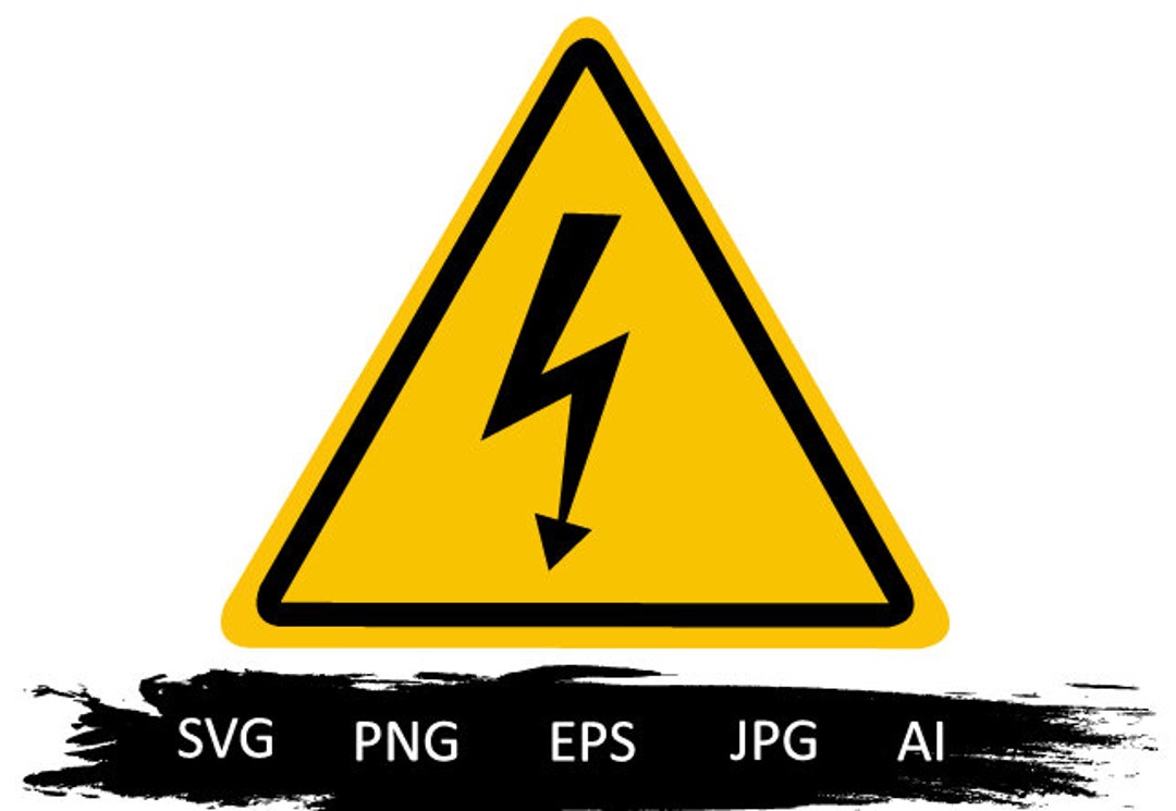 Sign High Voltage Svg, High Voltage Svg, Lightning Svg, Danger Svg ...