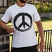 Distressed Peace Sign, Grunge Peace Sign, Peace Sign Image, Peace Print ...