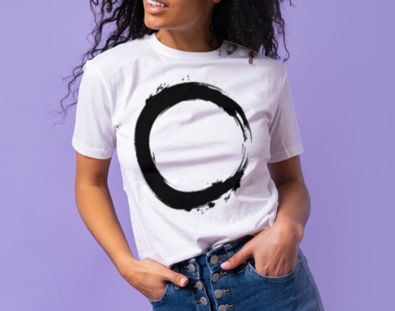 Brush Circle Svg Distressed Circle Svg Circle Monogram | Etsy