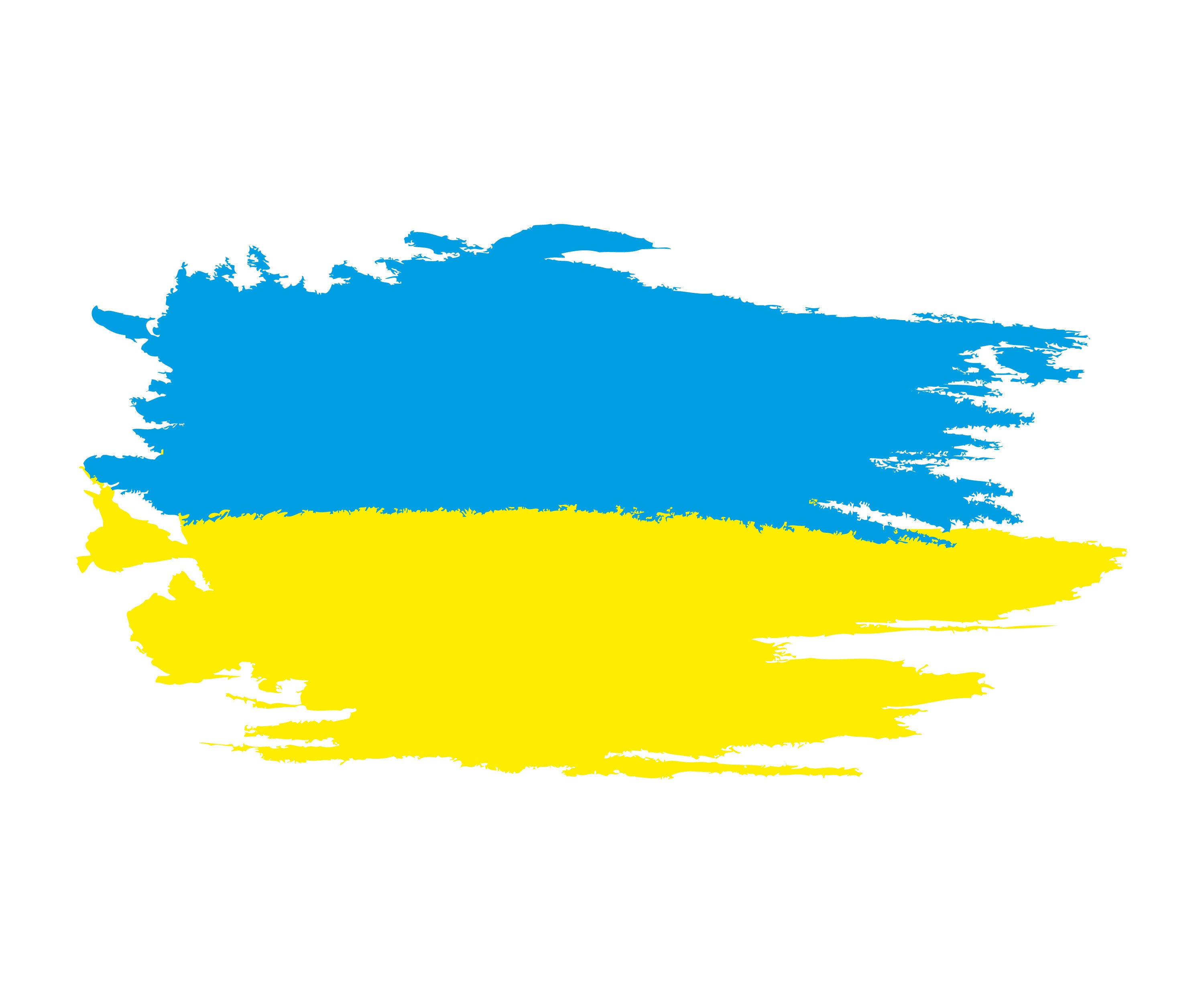 Ukraine Flag Svg Distressed Ukraine Flag Svg Ukrainian Flag - Etsy