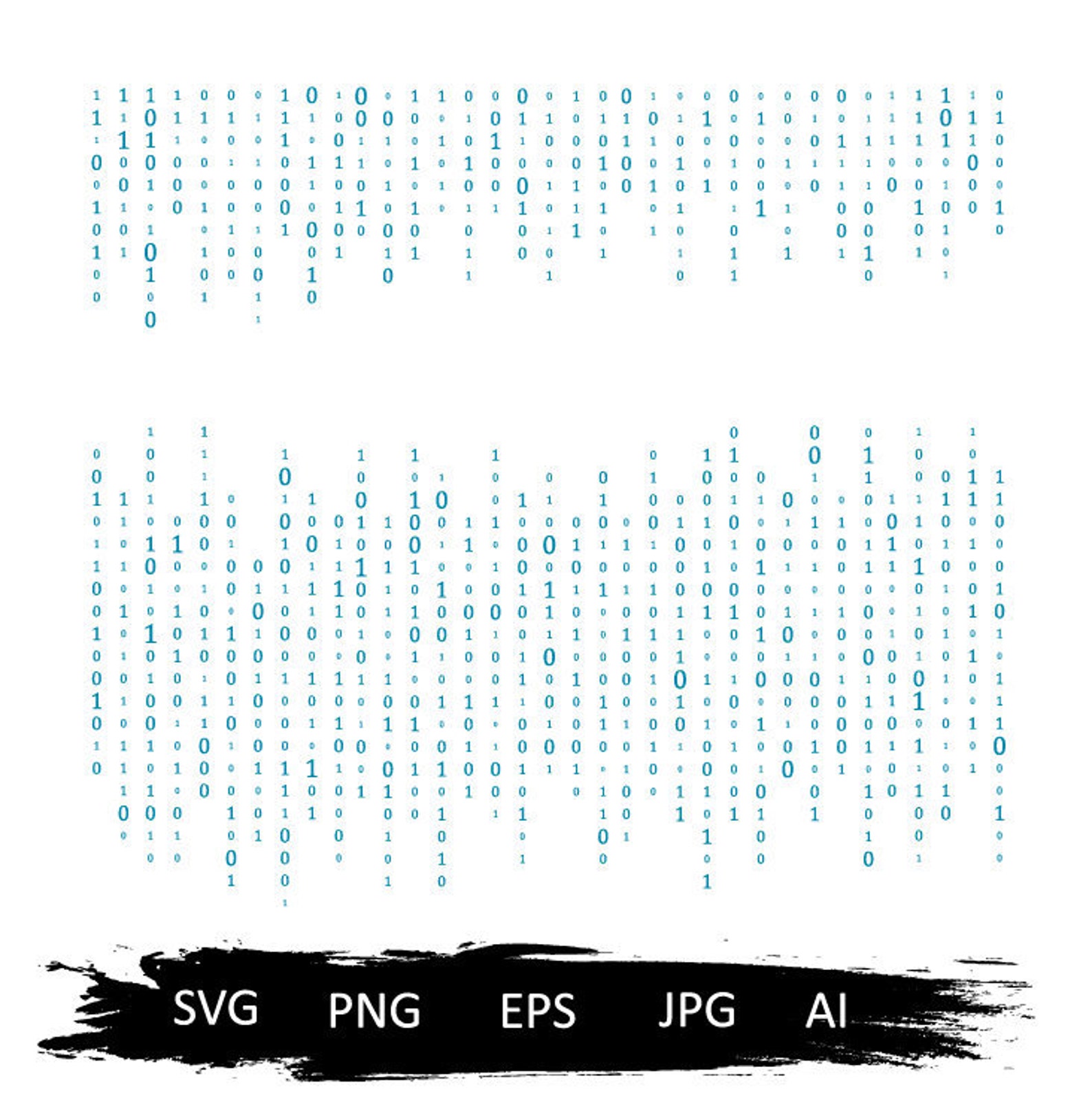 Matrix Svg Abstract Matrix Pattern Svg Binary Computer Code - Etsy