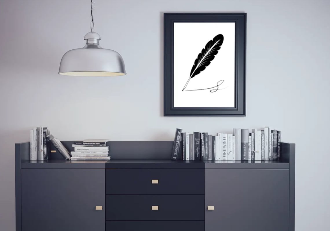 Quill SVG Quill Pen Svg Feather Svg Quill Cut Files for - Etsy