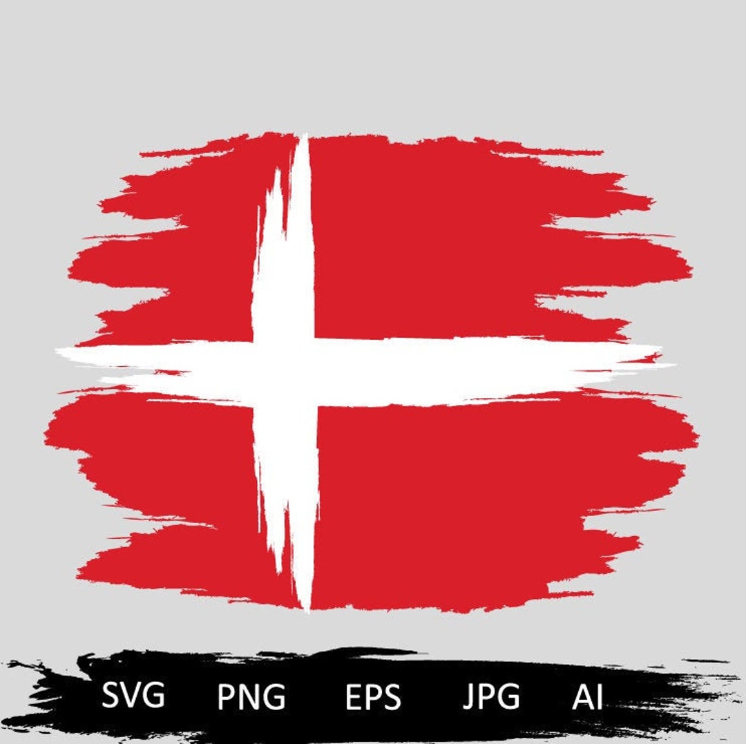Denmark Flag Svg, Denmark Flag Shirt, Distressed Flag Svg, Denmark Flag ...
