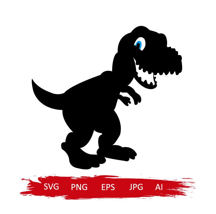 Dinosaur Svg Trex Svgtyrannosaurus Rex Svgdinosaur | Etsy