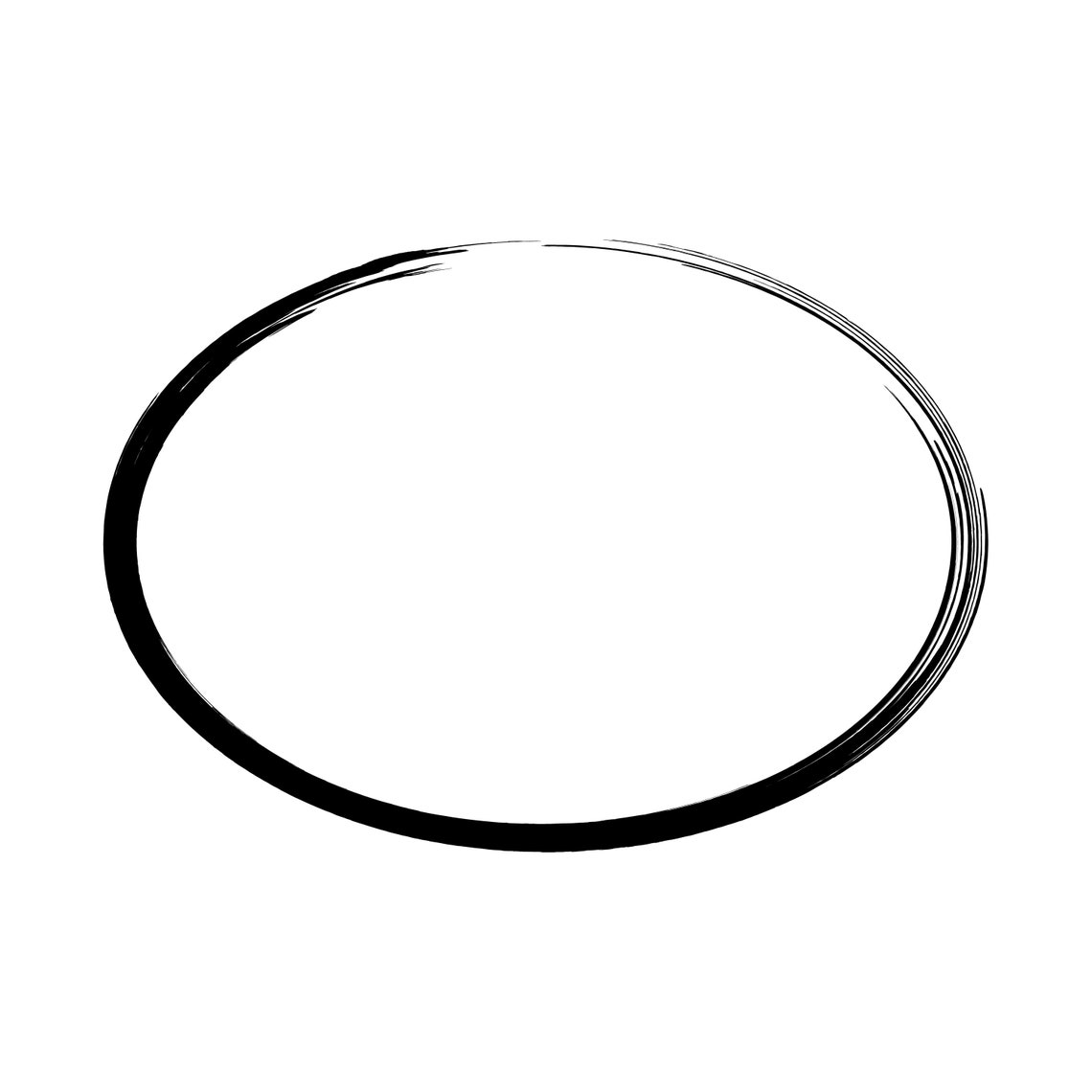 Distressed Oval Frames Svggrunge Frames Svgoval Monogram - Etsy UK