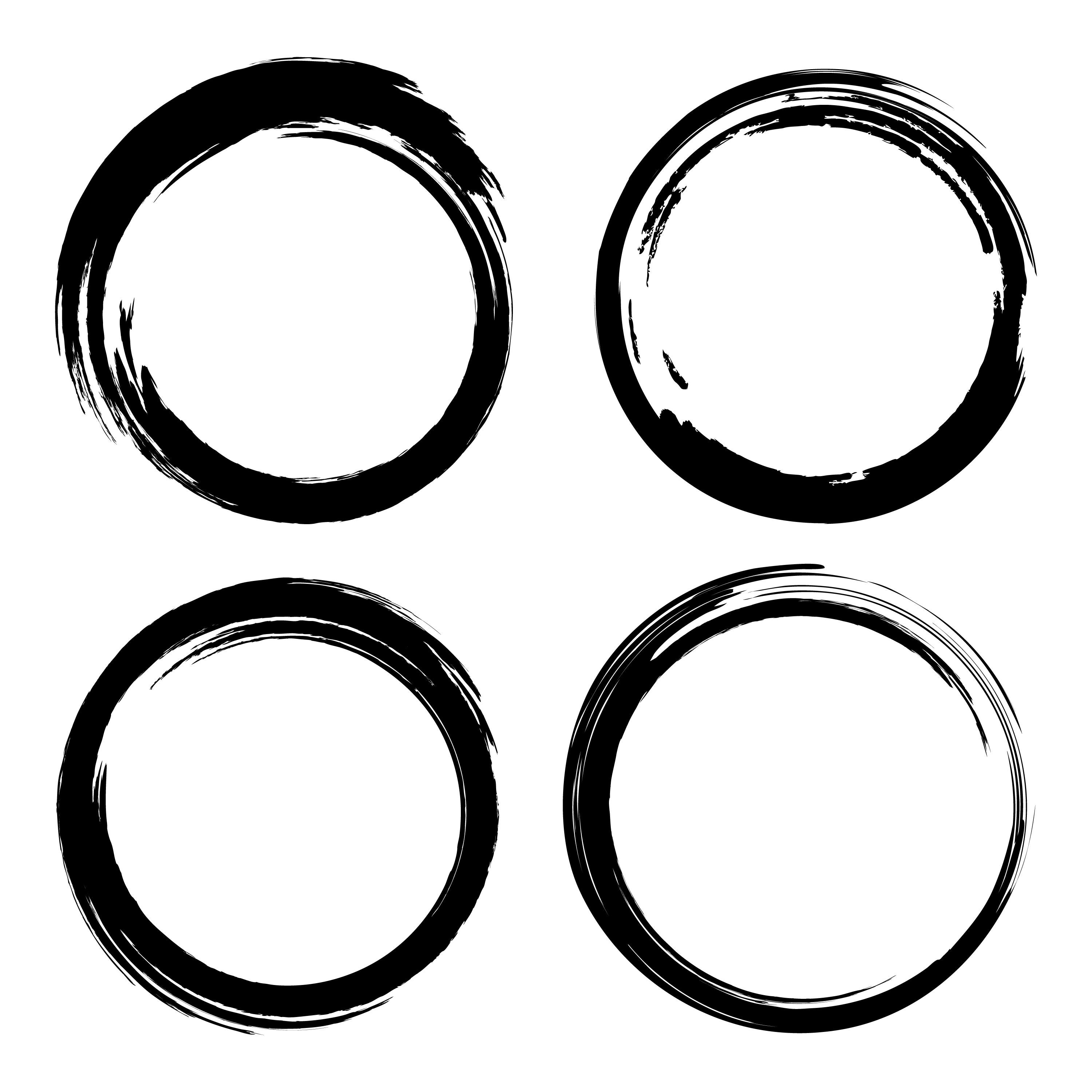 Grunge Vector Circle
