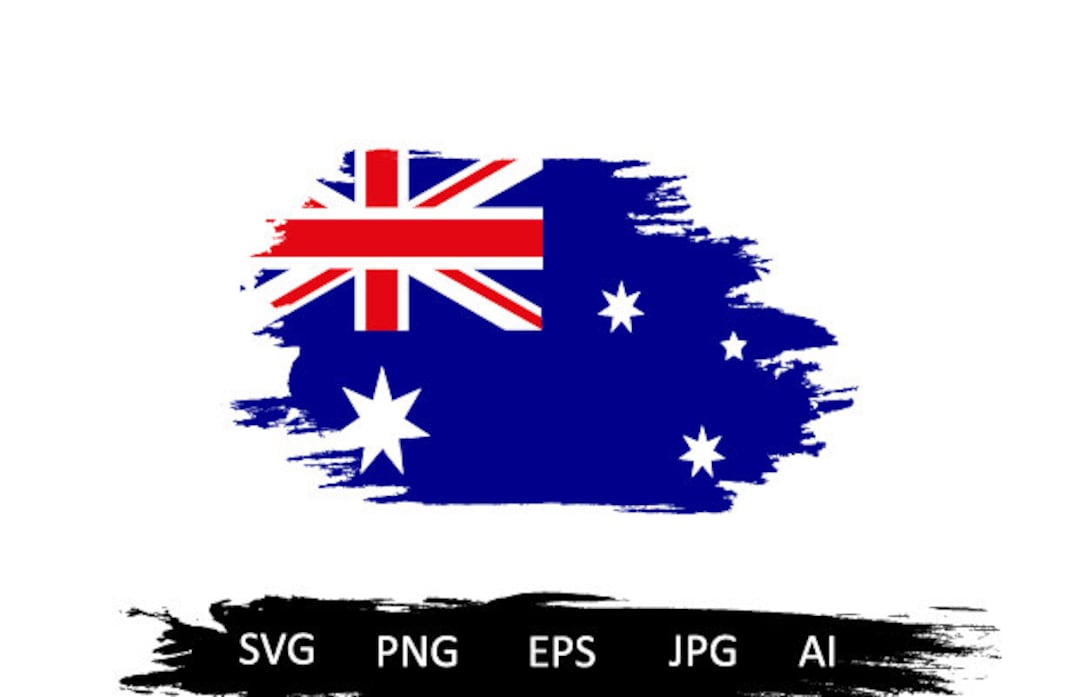 Australia Flag Svg,australia Flag Shirt,australia Clipart,australia ...