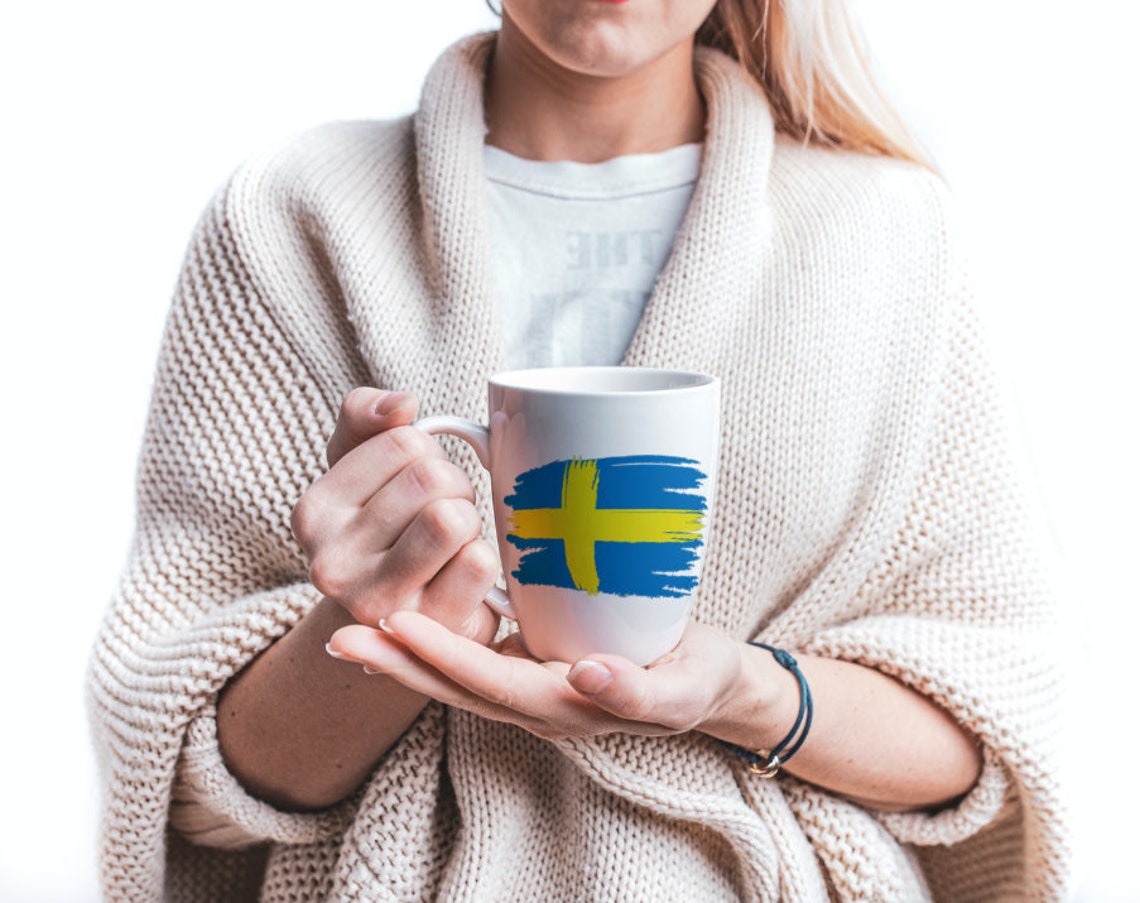 Sweden Flag Svg, Distressed Swedish Flag Svg, Swedish Flag Svg, Sweden ...