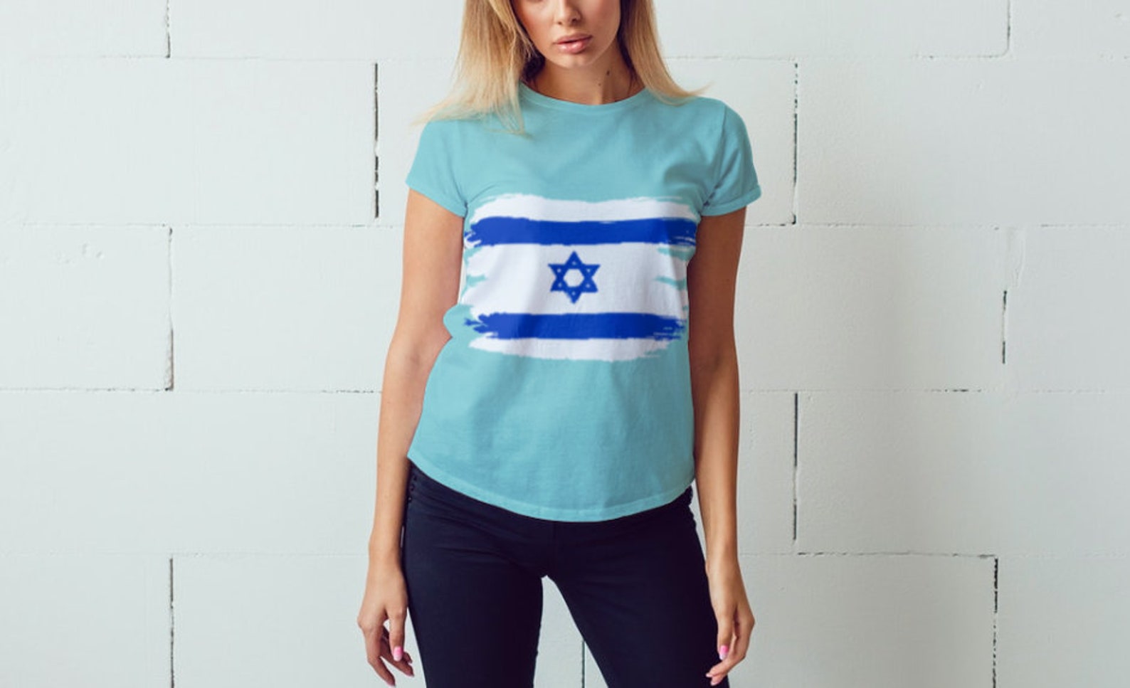 Israel Flag Svg Israeli Flag Shirtdistressed Israel Flag | Etsy