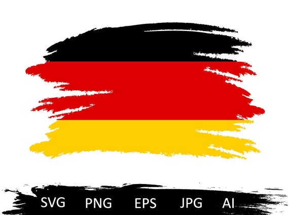 German Flag Svg German Flag Shirt Distressed Flag | Etsy