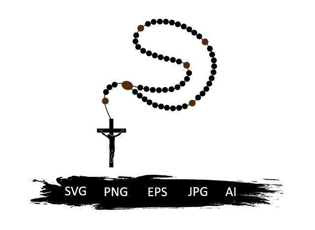Rosary Svg Prayer Svg Religion Svg Cross Svg Faith Svg - Etsy Canada
