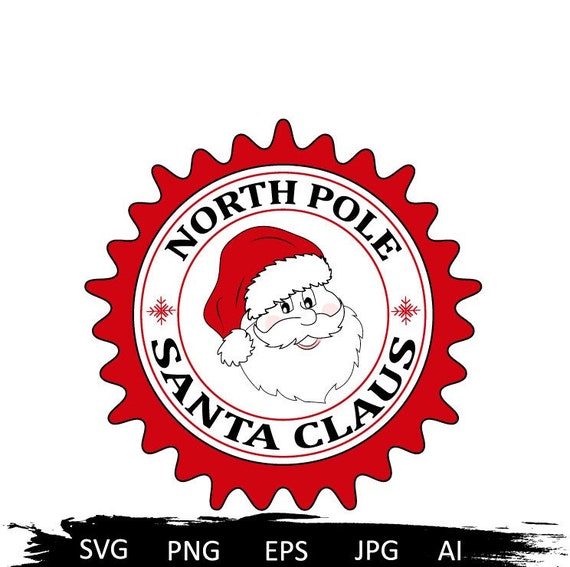 Sello De Firma De Santa Claus Sello De Santa Claus, Sello Oficial De