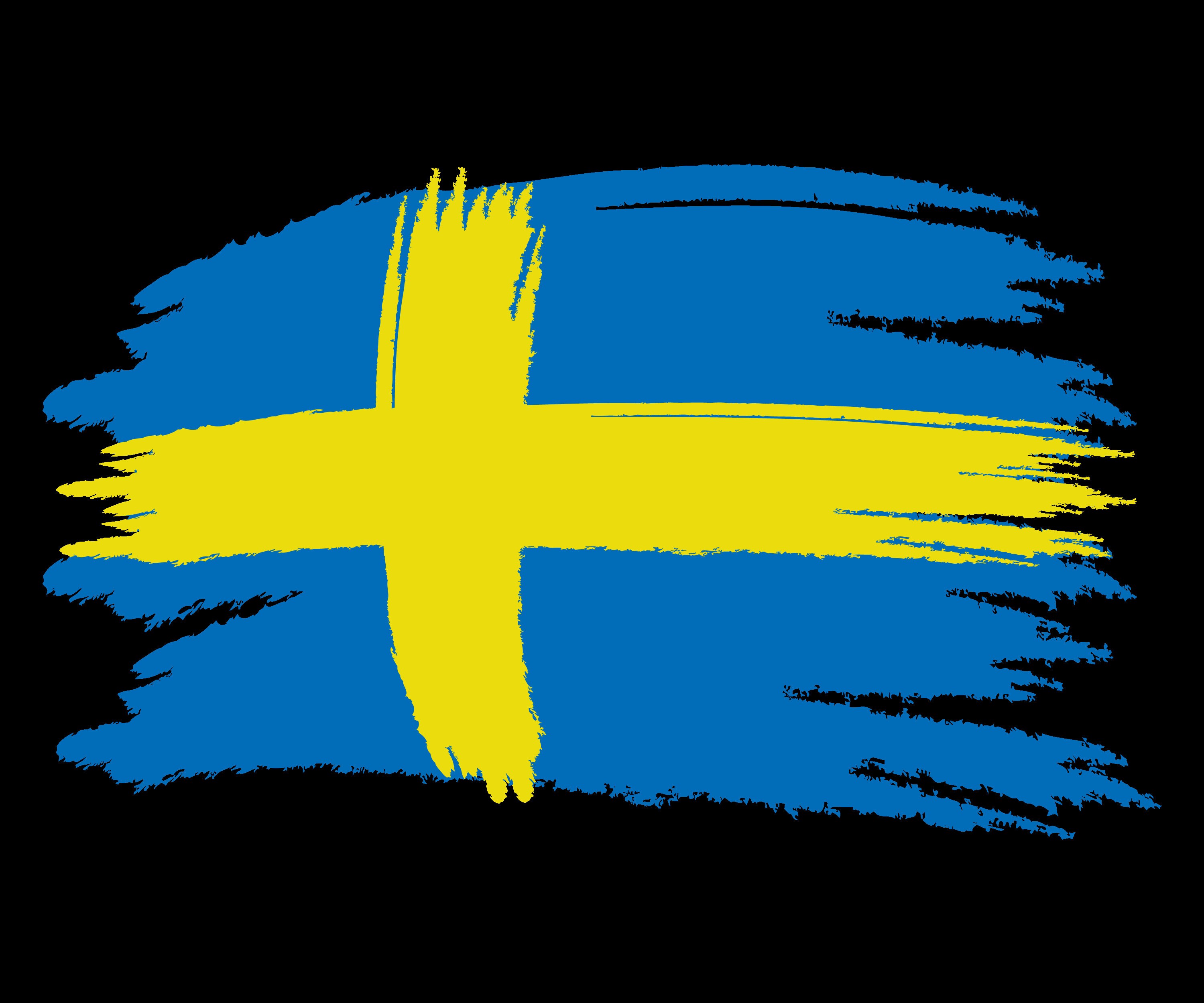 Sweden Flag Svg, Distressed Swedish Flag Svg, Swedish Flag Svg, Sweden ...