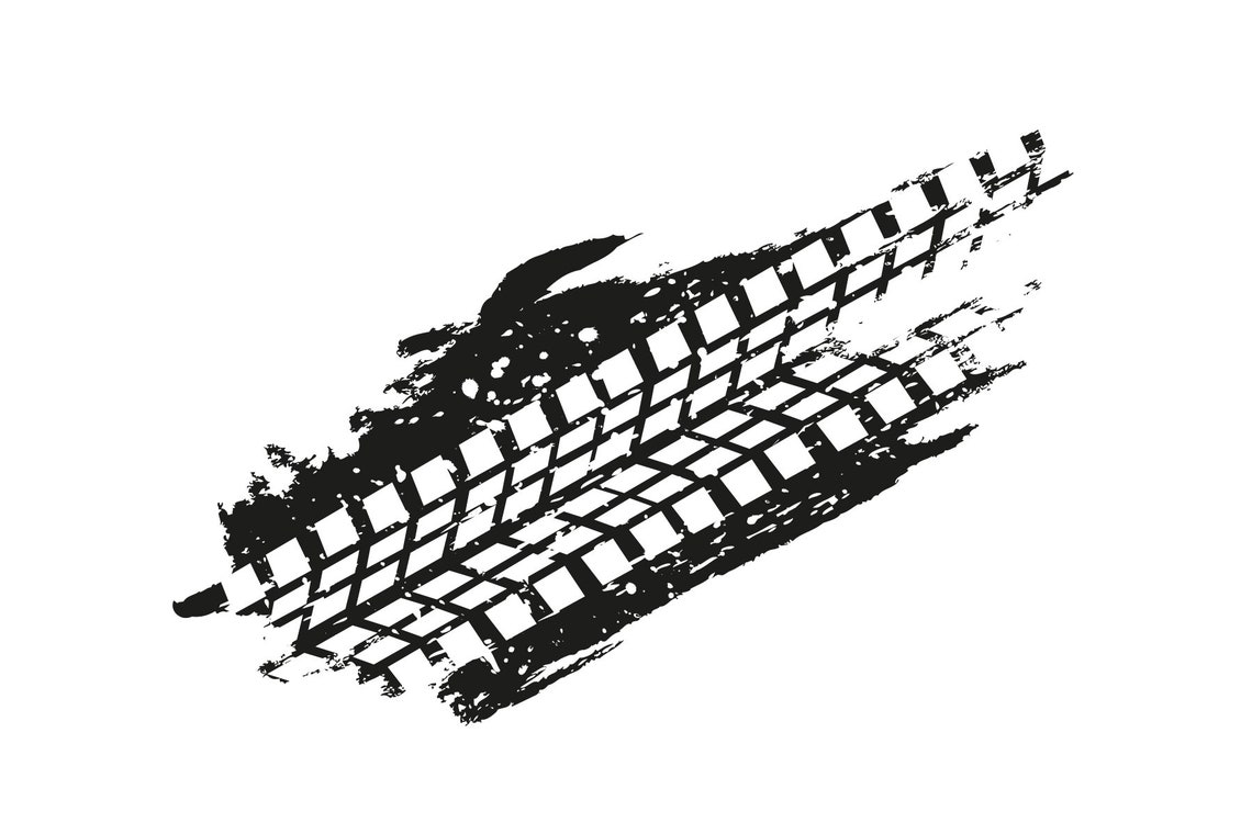 Tire Tracks Svg Tyre Tracks Svg File Car Wheel Tire Print - Etsy Canada